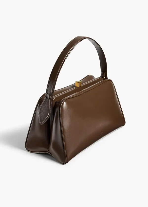 Khaite Cate Bag In Crackle Patent Leather