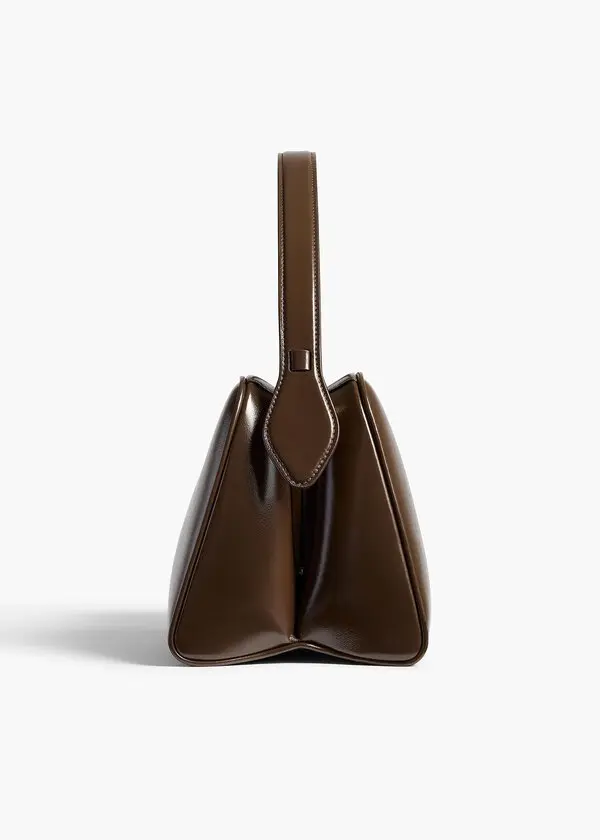Khaite Cate Bag In Crackle Patent Leather