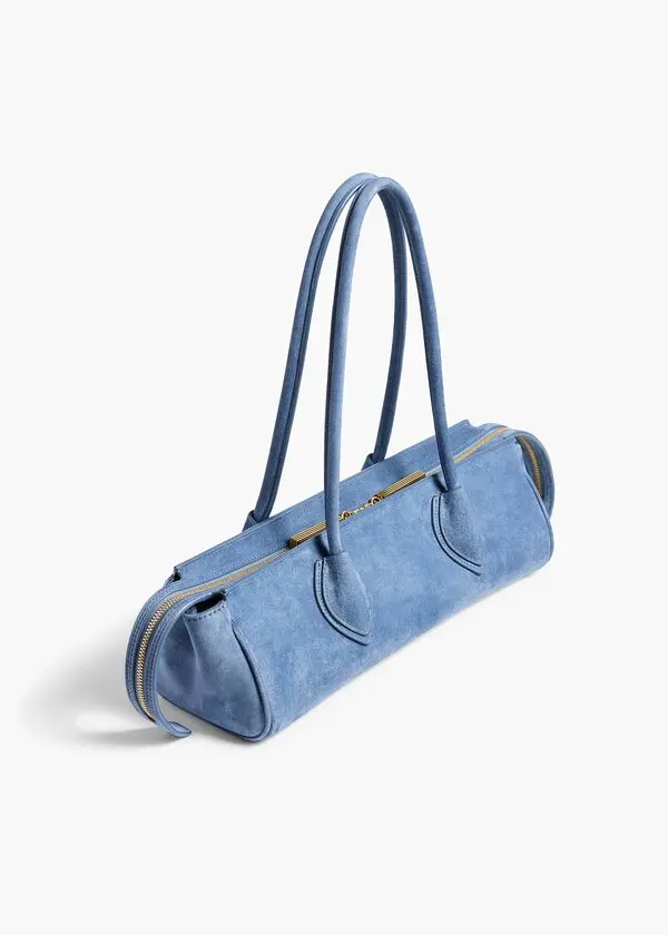 Khaite Donna Shoulder Bag In Suede