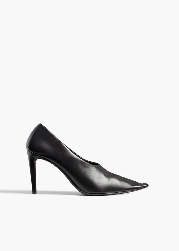 Khaite Marlene Pump In Glazed Leather