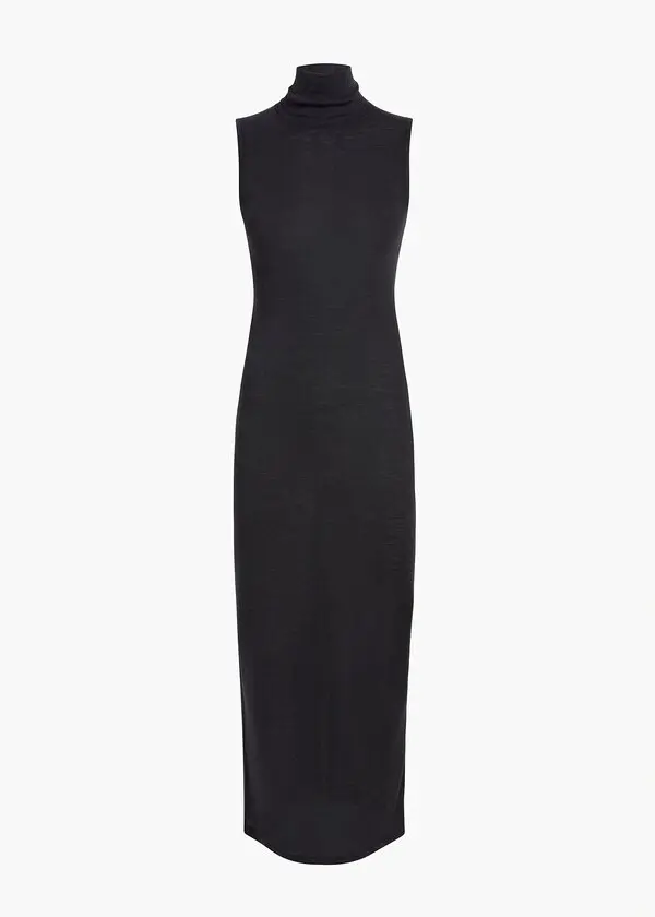 Khaite Demi Dress In Wool Silk