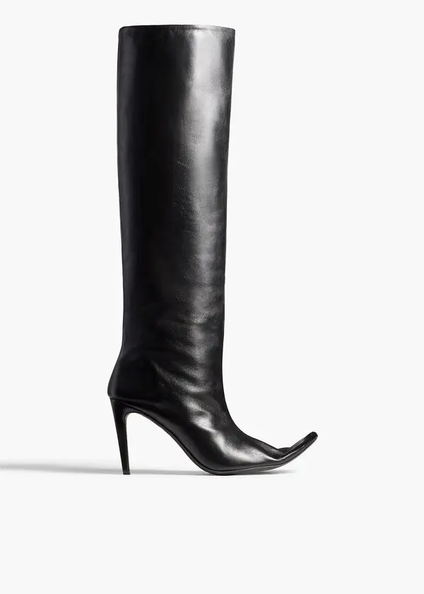 Khaite Marlene Knee-high Boot In Leather