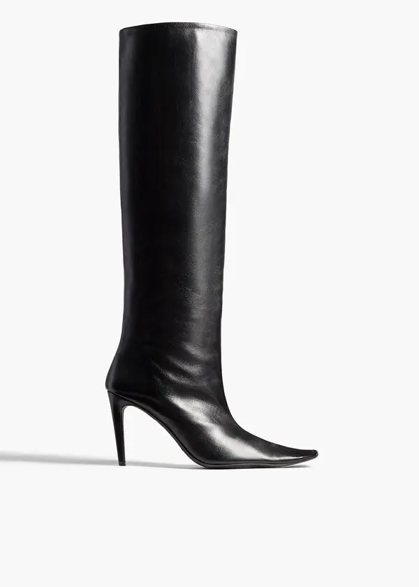 Khaite Marlene Knee-high Boot In Leather