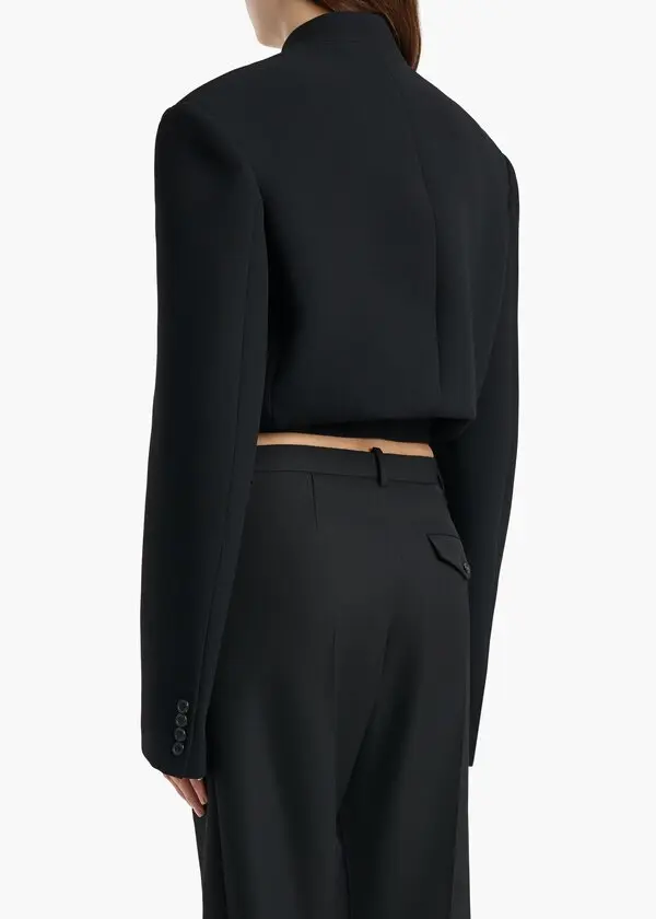 Khaite York Jacket With Cord Embroidery