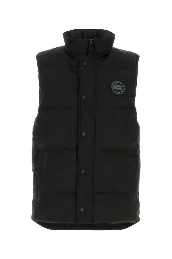 Canada Goose Cotton Blend Garson Sleeveless Down Jacket