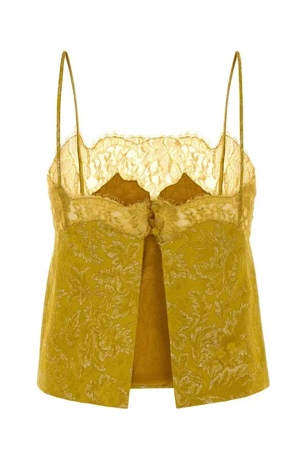 Saint Laurent Jacquard Top