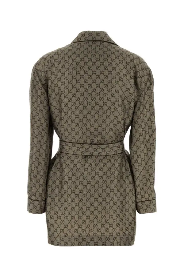 Gucci Printed Twill Blazer