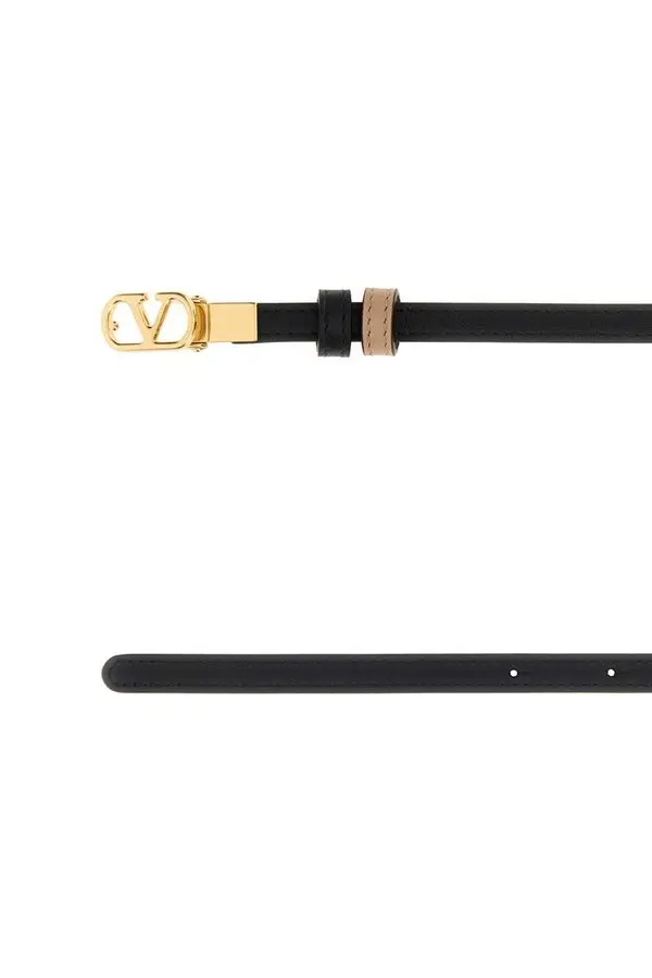 Valentino Garavani Leather Reversible Belt