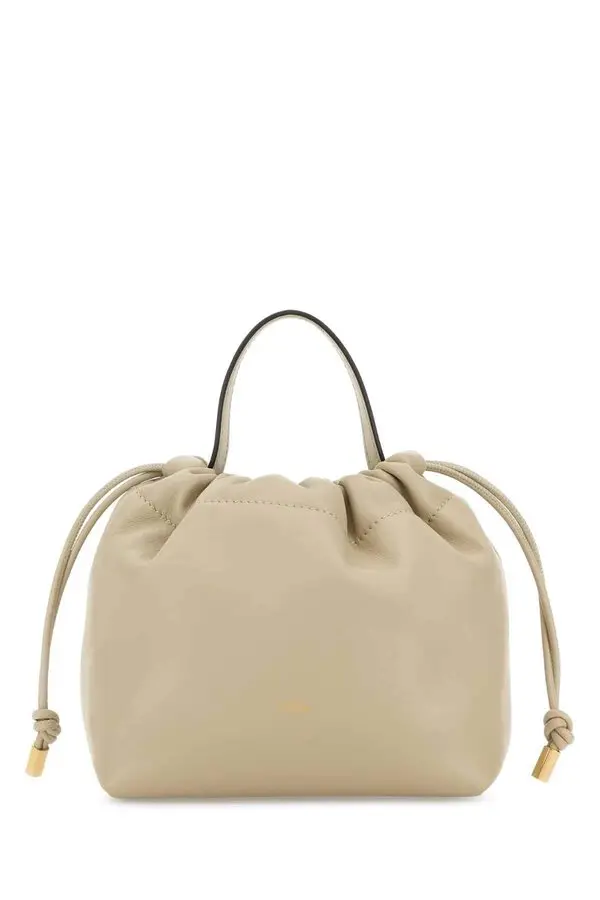 Chloé Sand Leather Mini Icons Handbag - Brown