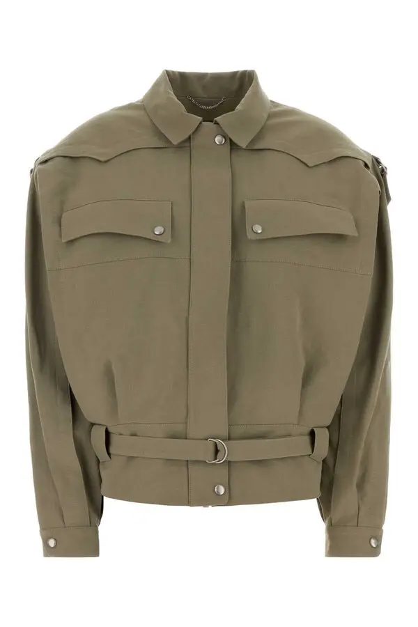 Magda Butrym Pf26 Jacket 10 Khaki - Multicolor