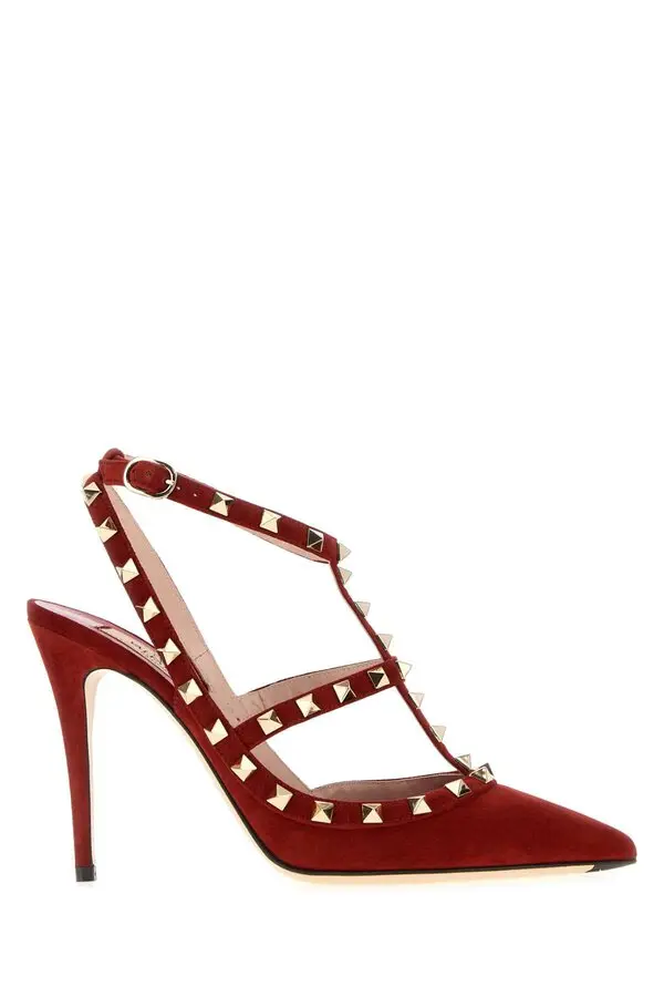 Valentino Garavani Suede Rockstud Pumps