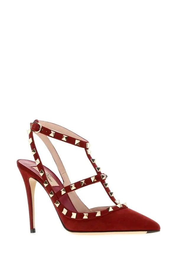Valentino Garavani Suede Rockstud Pumps