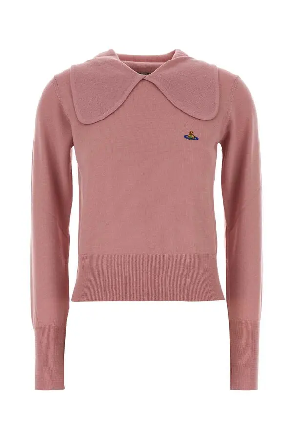 VIVIENNE WESTWOOD Wool Polo Shirt - Pink