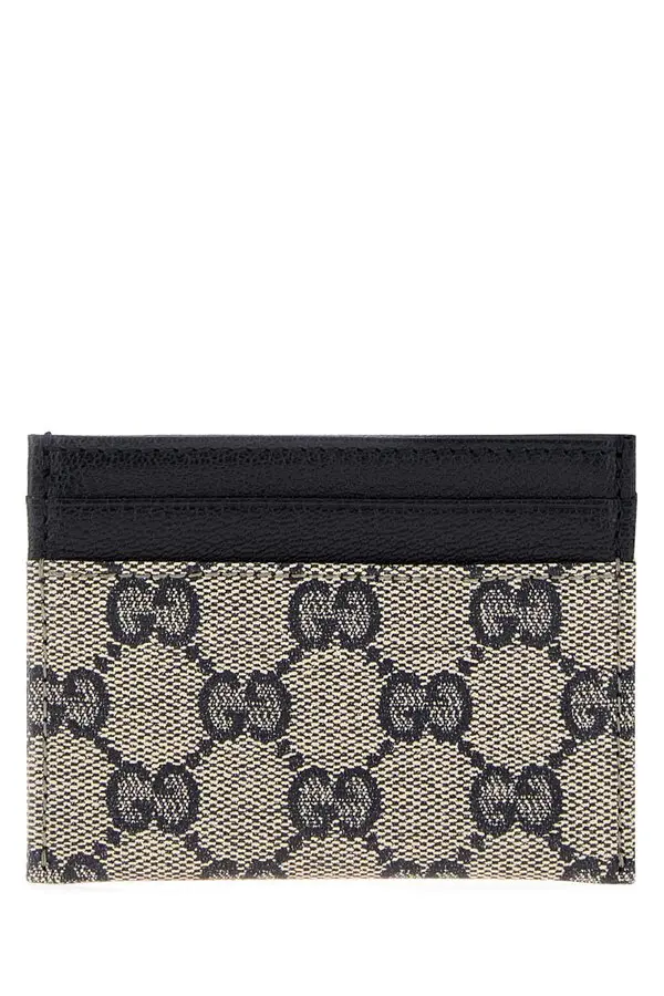 Gucci Printed Canvas Essence Classic Card Holder - Multicolor