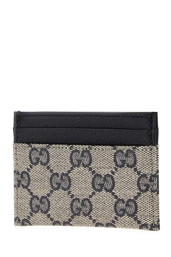 Gucci Printed Canvas Essence Classic Card Holder - Multicolor