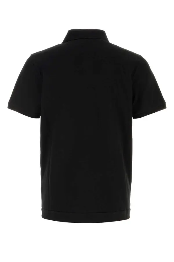 Moncler Piquet Polo Shirt - Black