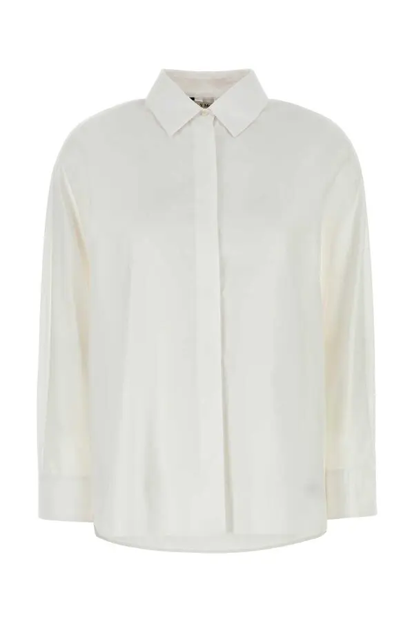 Max Mara Cotton Conero Shirt - White