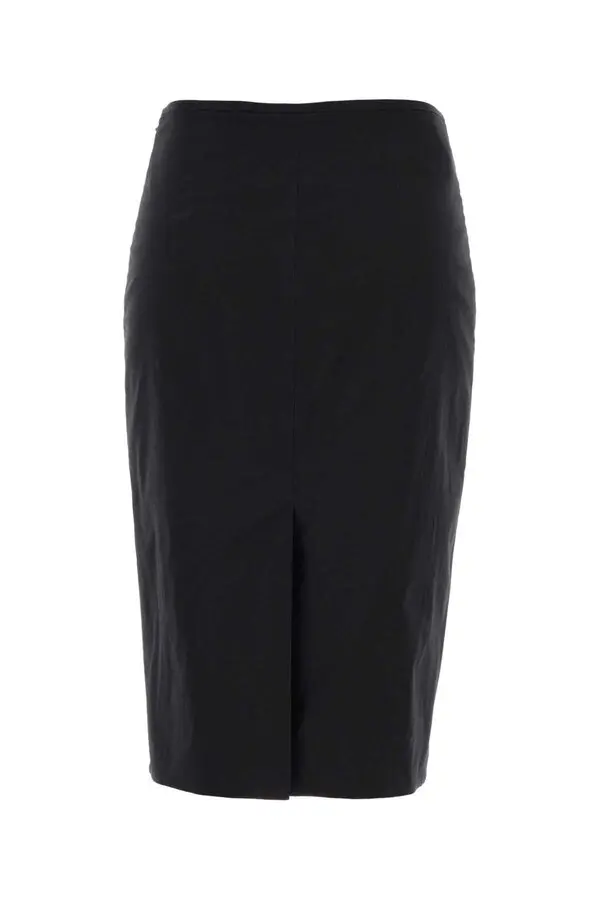 Miu Miu Stretch Poplin Skirt