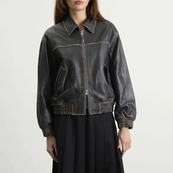 DUNST Refined Leather Blouson
