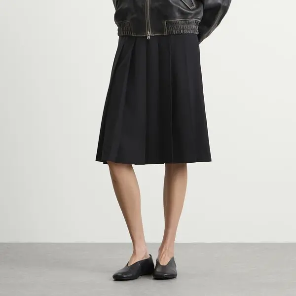 DUNST Pleats Long Skirt