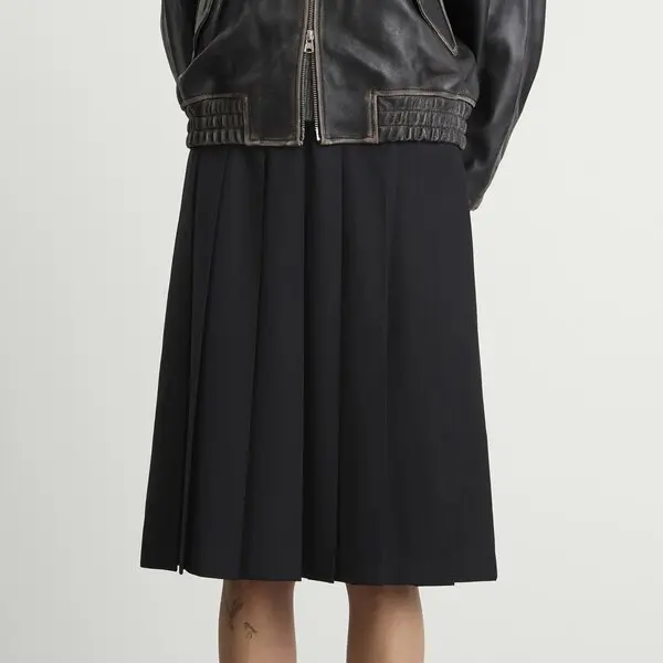 DUNST Pleats Long Skirt