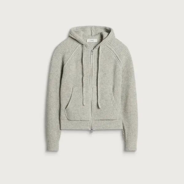 DUNST Hooded Knit Cardigan