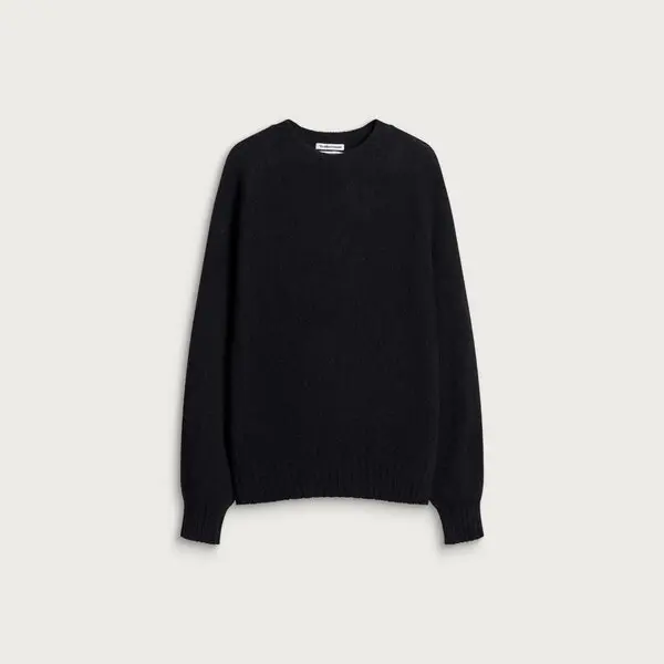 You Must Create Suedehead Crew Knit - Black