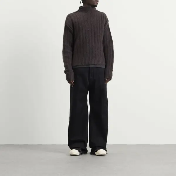 Rick Owens Turtle Neck Knit Jumper