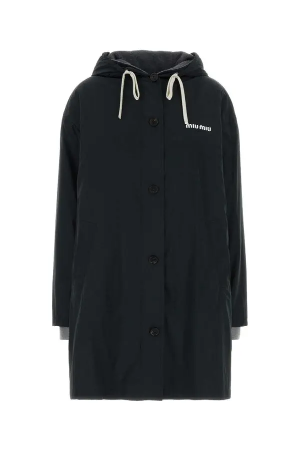 Miu Miu Polyester Blend Parka