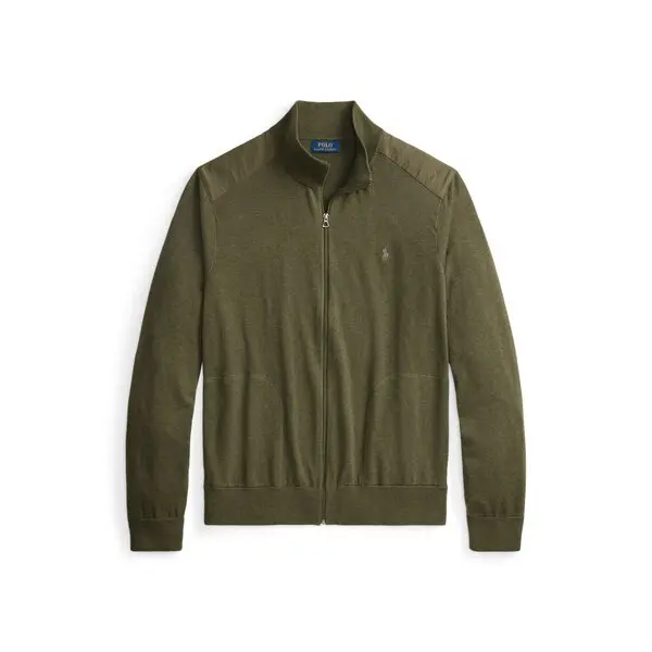 Ralph Lauren Hybrid Mockneck Cardigan