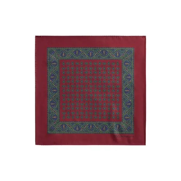 Ralph Lauren Neat Silk Pocket Square