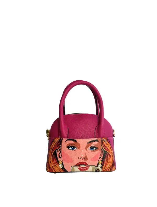 MAISON RUBAIYAT Polly Hand-painted Leather Bag Alix