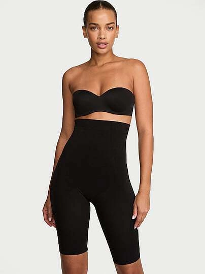 Victoria's Secret Vs X Leonisa Extra High-rise Shaper Short - Black