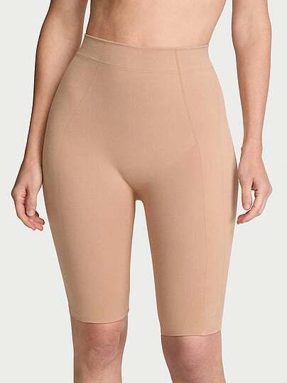 Victoria's Secret Vs X Leonisa Mid-rise Shaper Short - Beige