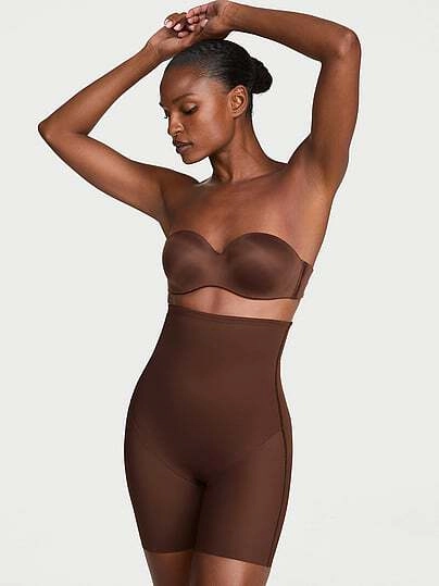 Victoria's Secret Vs X Leonisa High-waist Sculpting Short - Brown