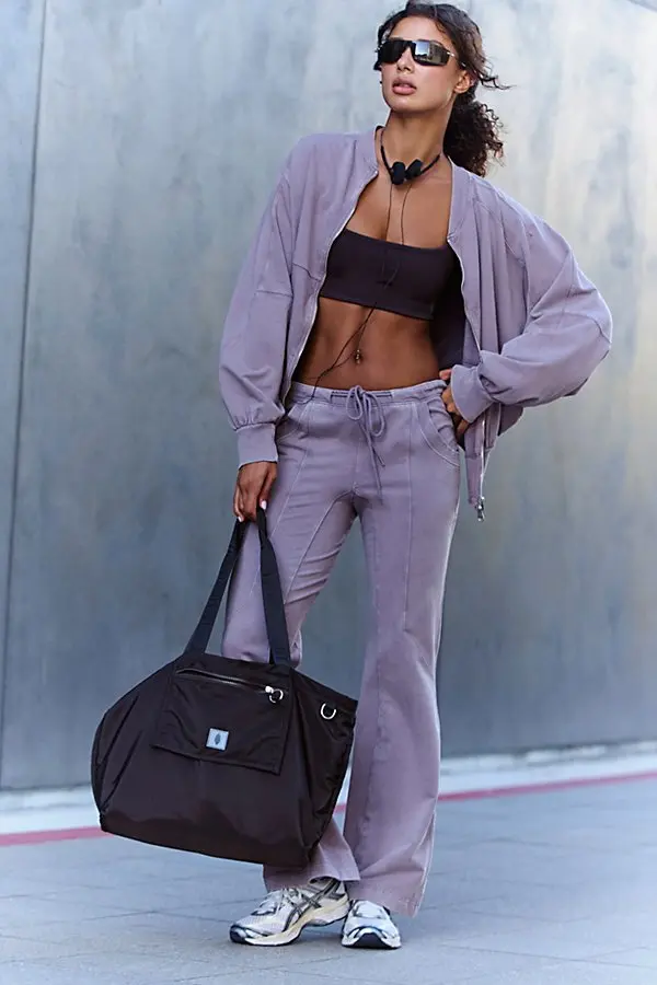 Free People Cheer Me On Track Set - Moonscape