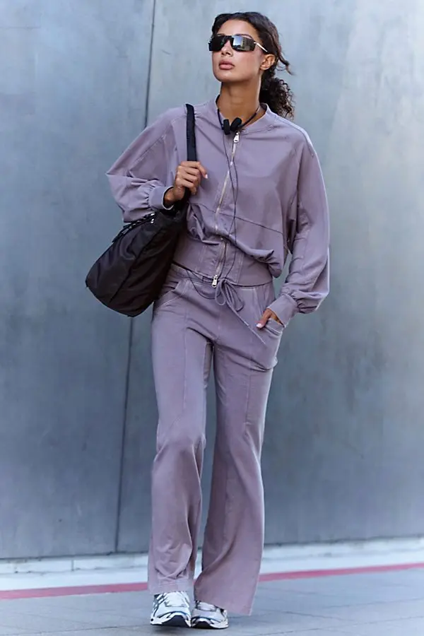 Free People Cheer Me On Track Set - Moonscape