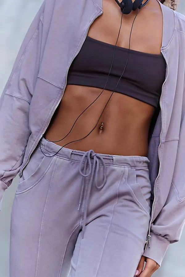 Free People Cheer Me On Track Set - Moonscape