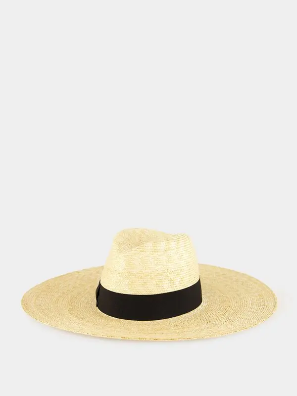 Borsalino Panama Wide Brim Hat