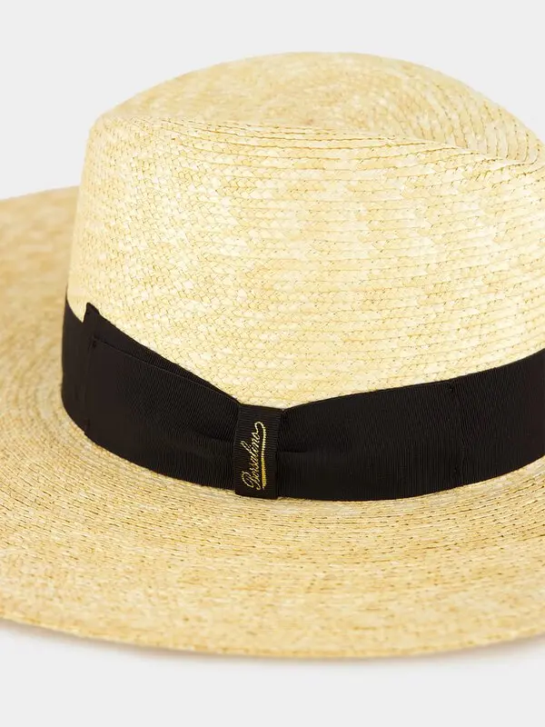Borsalino Panama Wide Brim Hat