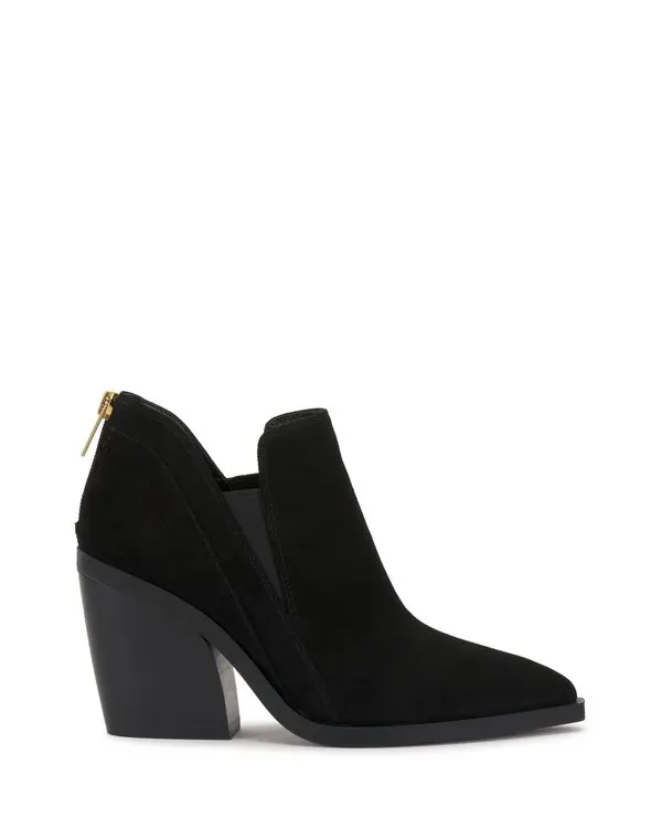 Vince Camuto Gradina Bootie - Black Suede