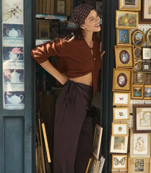 DÔEN Peroline Cashmere Cardigan