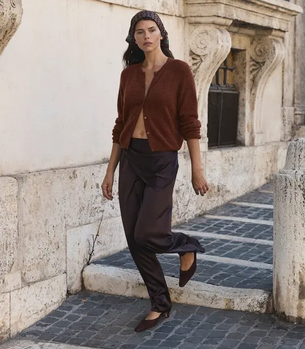 DÔEN Peroline Cashmere Cardigan