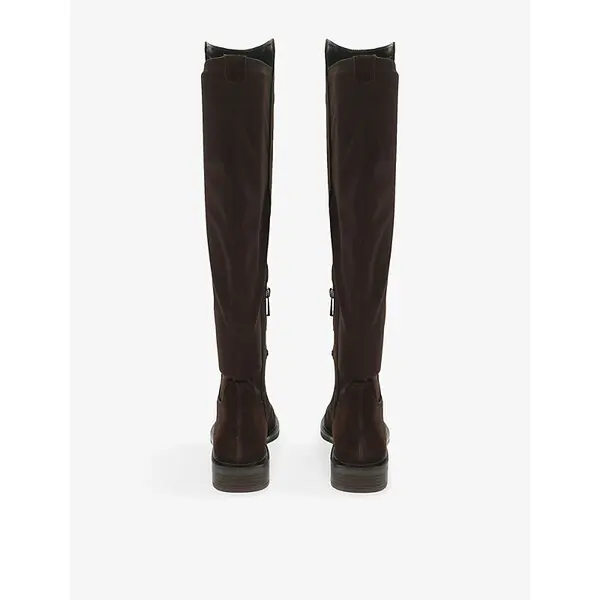 Steve Madden Resonate Suede Flat Knee-high Boots
