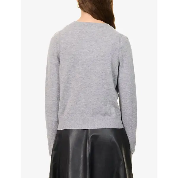 Dissh Livia V-neck Knitted Merino-wool Jumper
