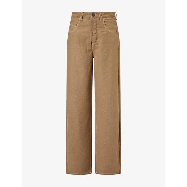 UMA WANG Phyllis Straight-leg Wool-blend Trousers