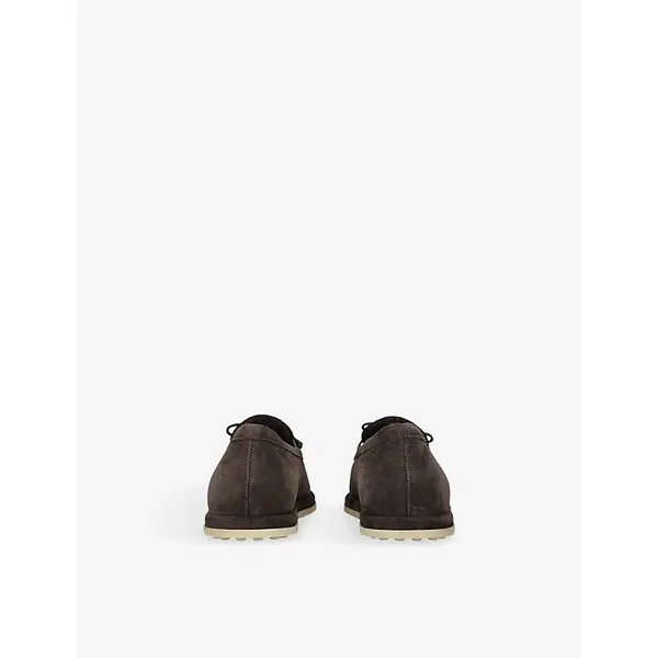 TOD'S Gomma Shearling-lined Suede Loafers