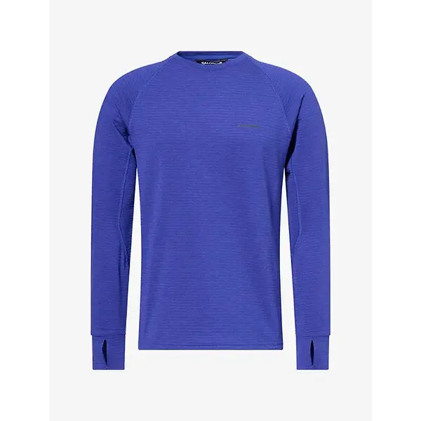 SALOMON Essential Long-sleeve Crewneck Woven Top
