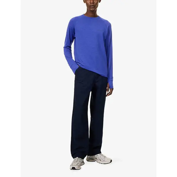 SALOMON Essential Long-sleeve Crewneck Woven Top