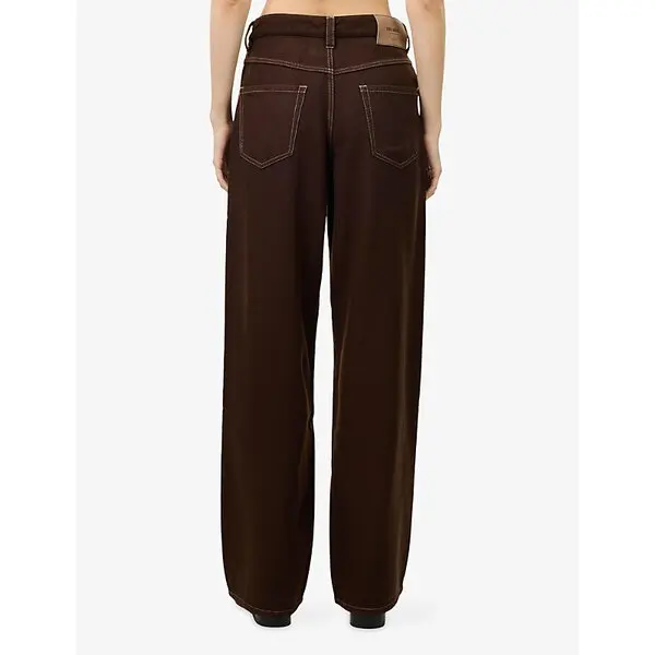 UMA WANG Phyllis Straight-leg Wool-blend Trousers